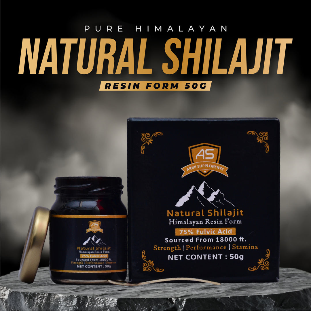 PURE HIMALAYAN SHILAJIT - 50g – Armisupplements