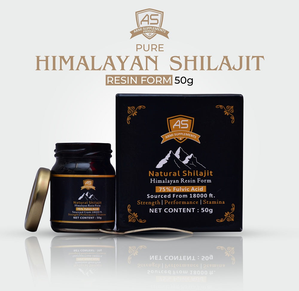 PURE HIMALAYAN SHILAJIT - 50g – Armisupplements